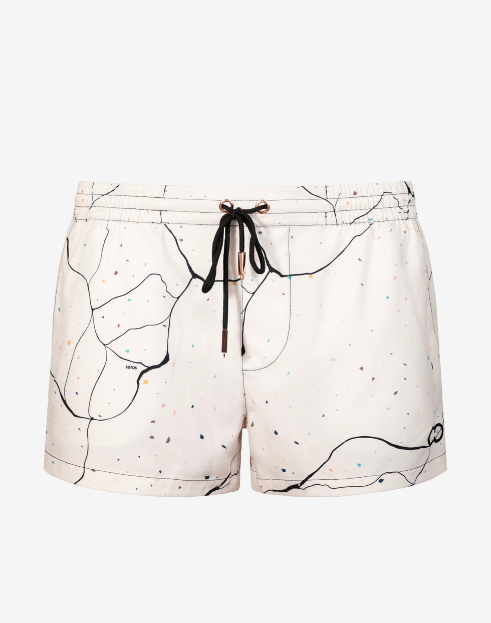 Printed Bronte Shorts - Marble – 2EROS