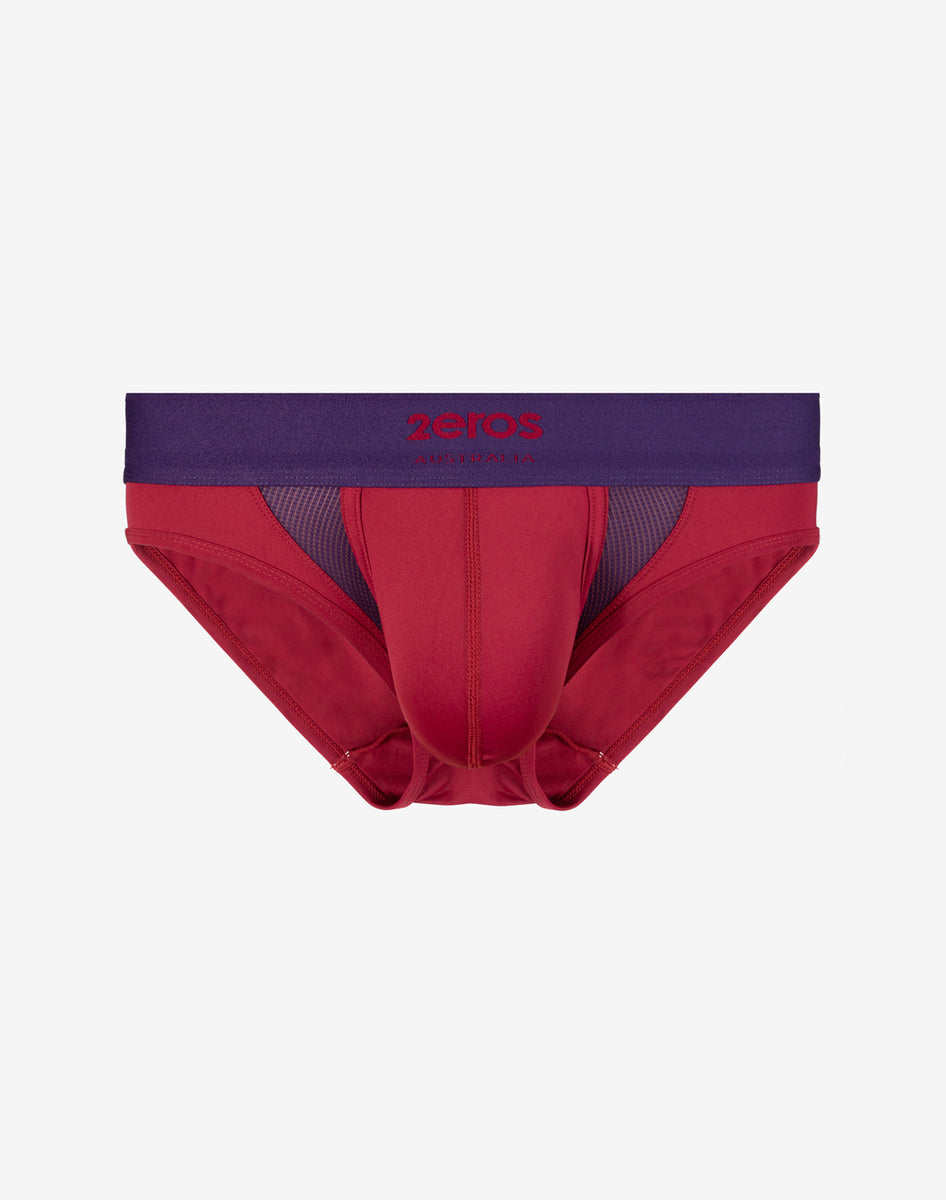 AKTIV Cronus Brief Underwear - Beet Red – 2EROS